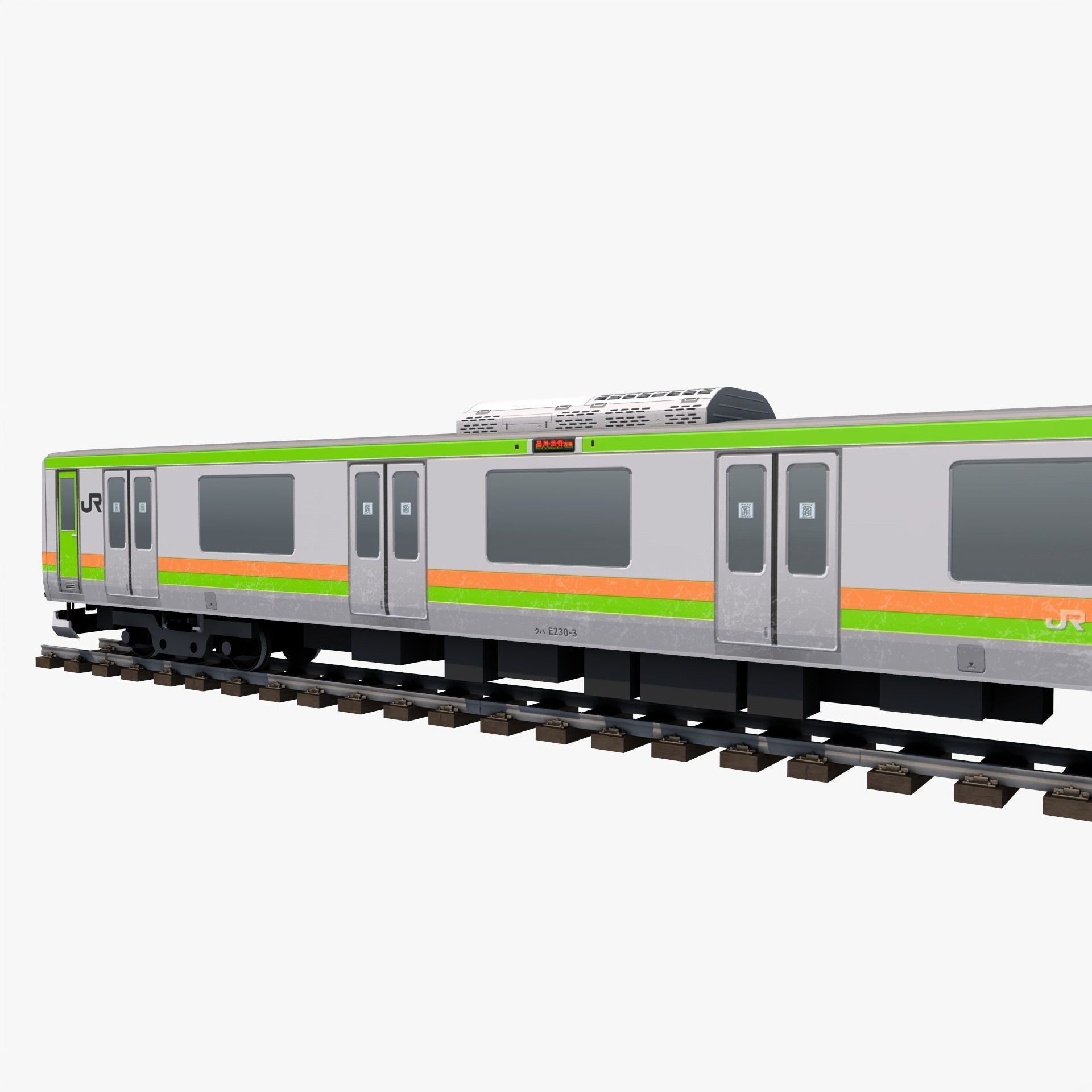 3D model JR East E231 Train Series Tokyu Japan Railway VR / AR / low-poly | CGTrader