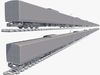 3D model JR East E231 Train Series Tokyu Japan Railway VR / AR / low ...
