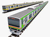 3D model JR East E231 Train Series Tokyu Japan Railway VR / AR / low ...