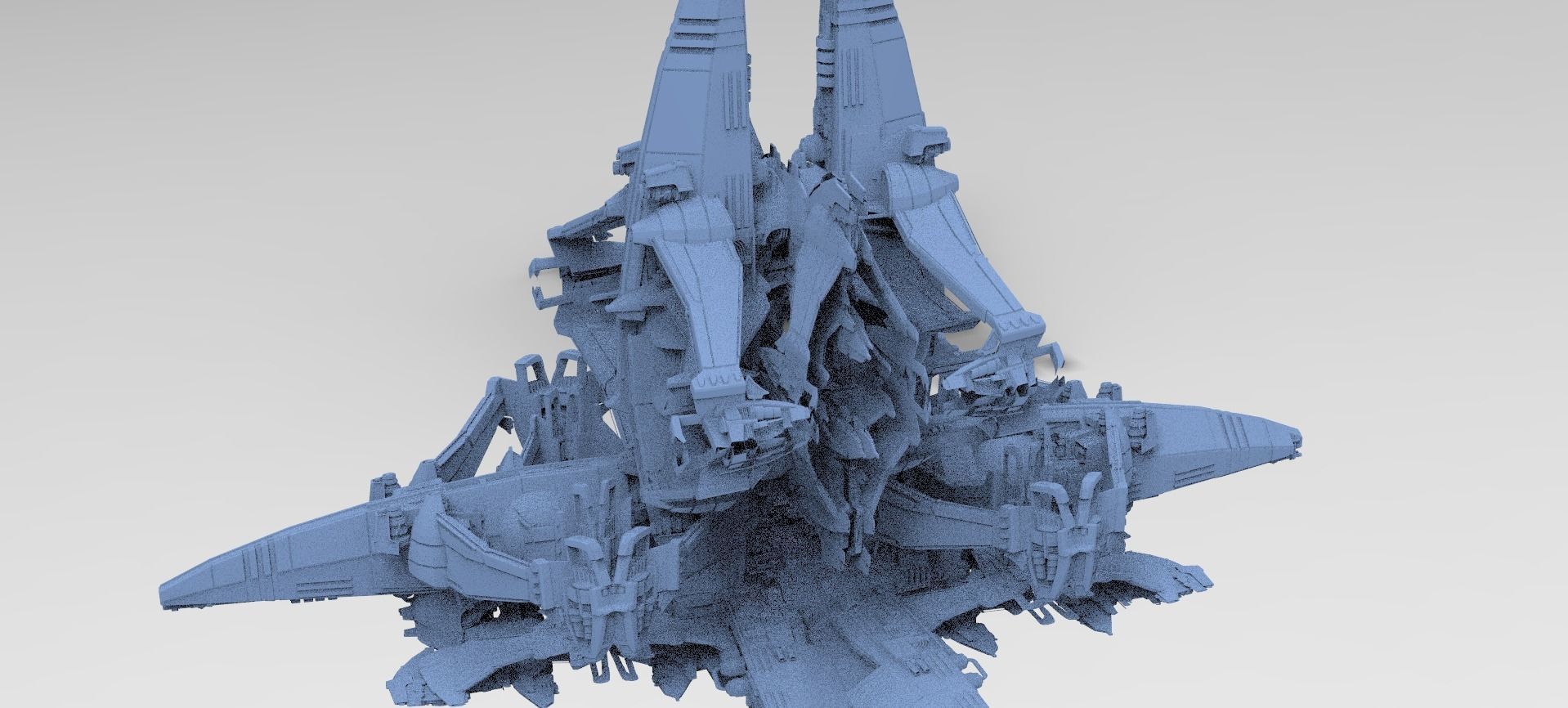 Tera Ship Facility collection Large 3D model | CGTrader