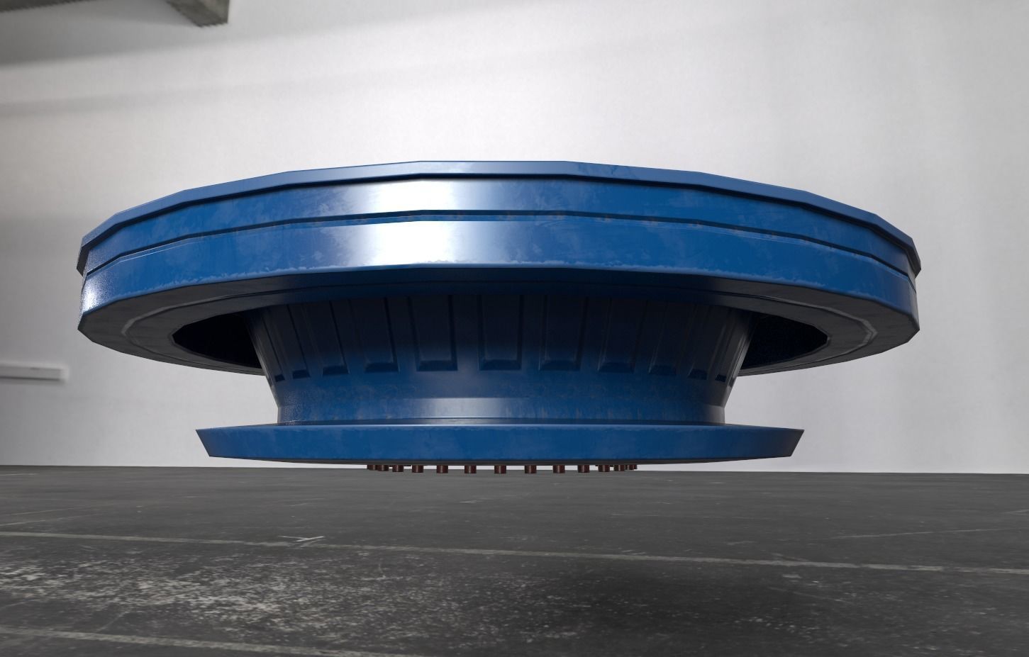 3D model Sci Fi Power Podium Ceiling Stage VR / AR / low-poly | CGTrader