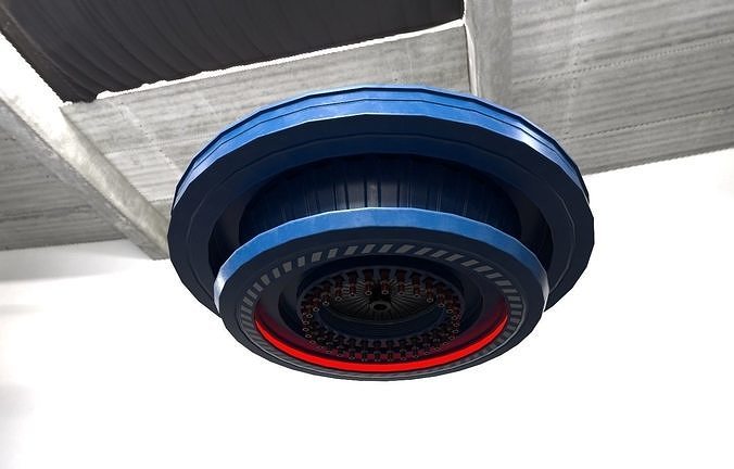 3D model Sci Fi Power Podium Ceiling Stage VR / AR / low-poly | CGTrader