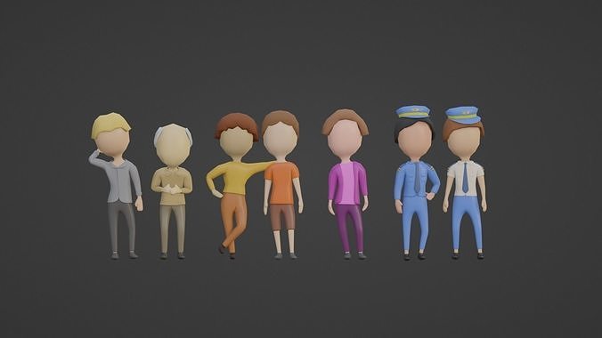 3D model Character 3D models VR / AR / low-poly | CGTrader