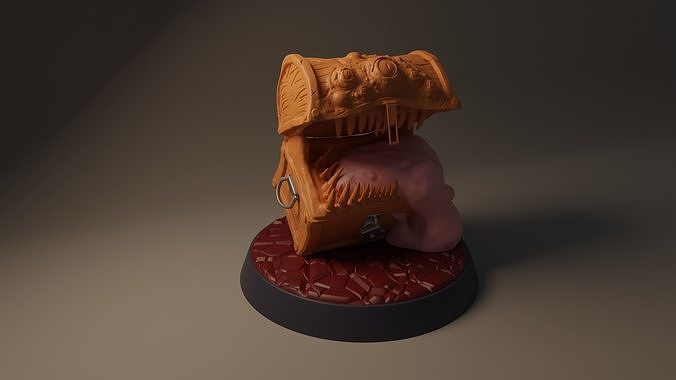 Mimic Miniature 3D model 3D printable | CGTrader