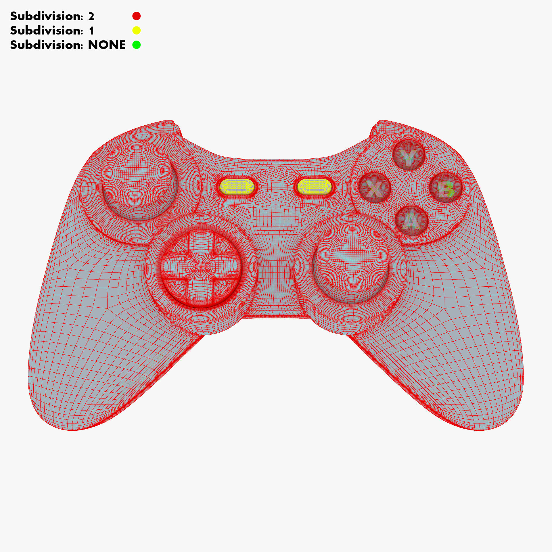 Generic Video Game Controller M 2 3D model | CGTrader