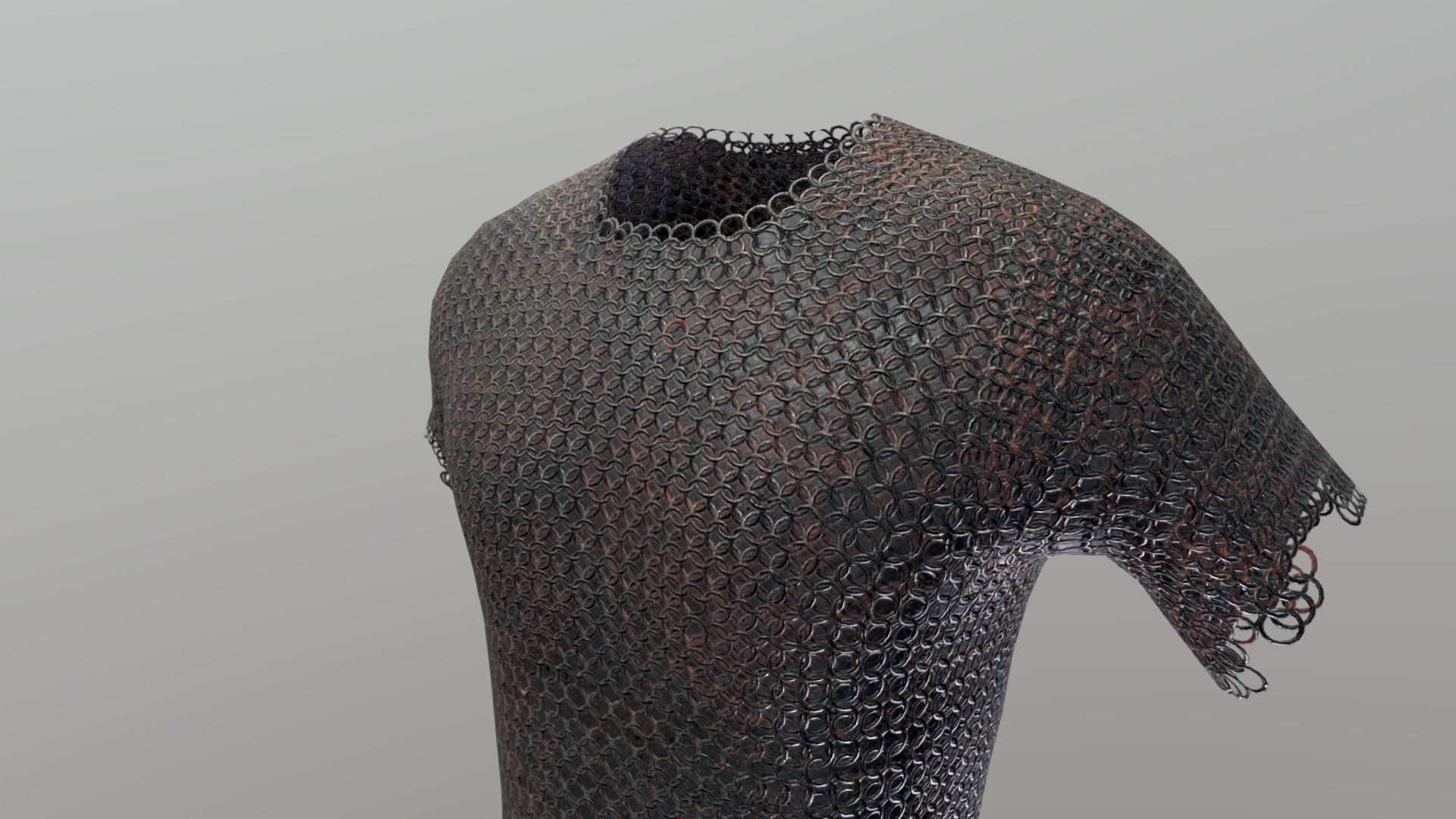 3D model Rusty Chainmail VR / AR / low-poly | CGTrader