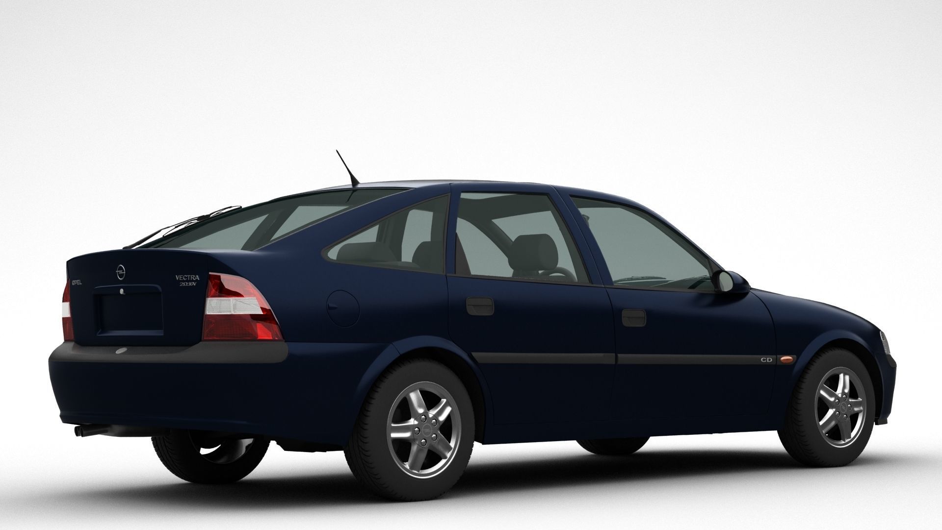 Opel Vectra B HB 1996 3D model | CGTrader
