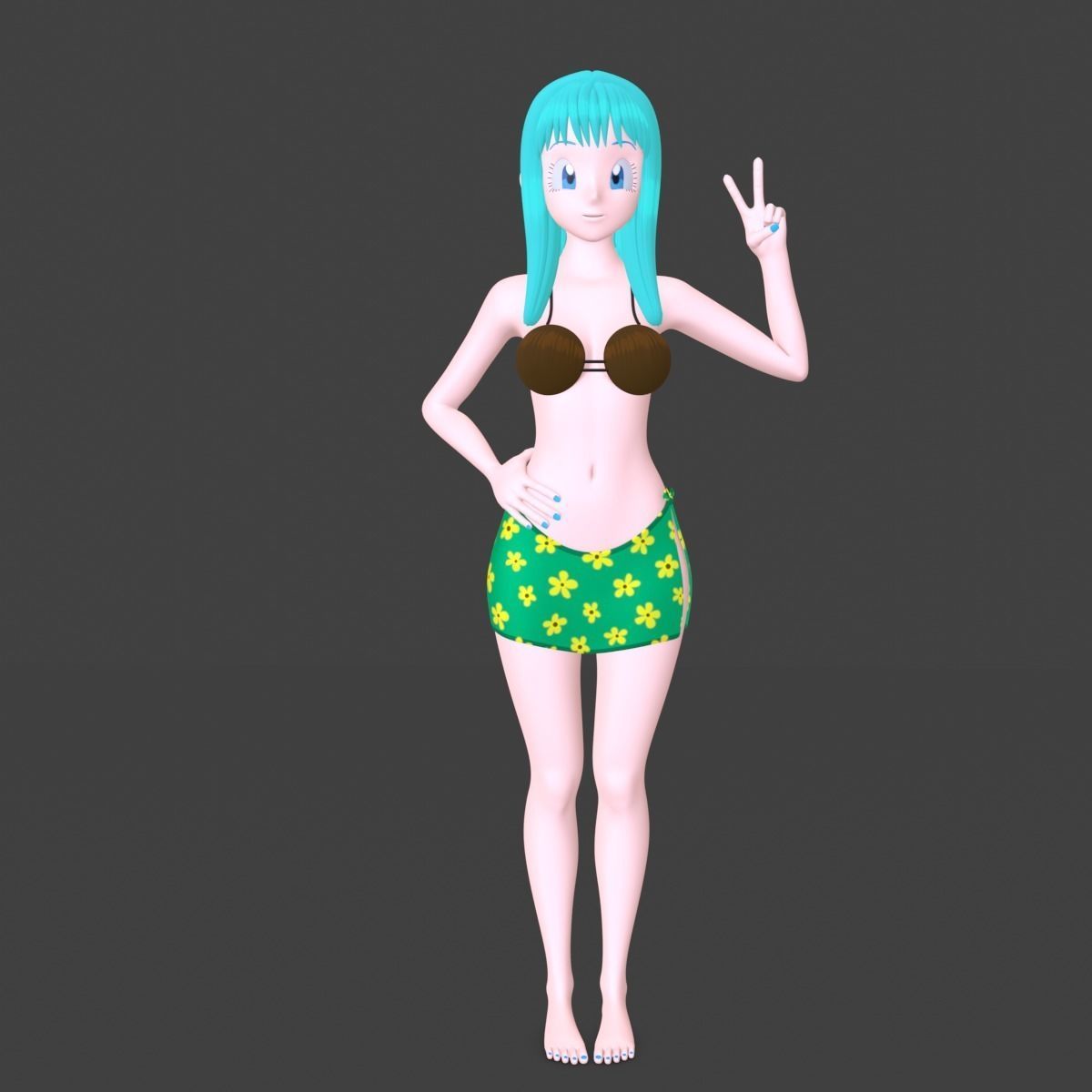 Bra DB 3D model | CGTrader