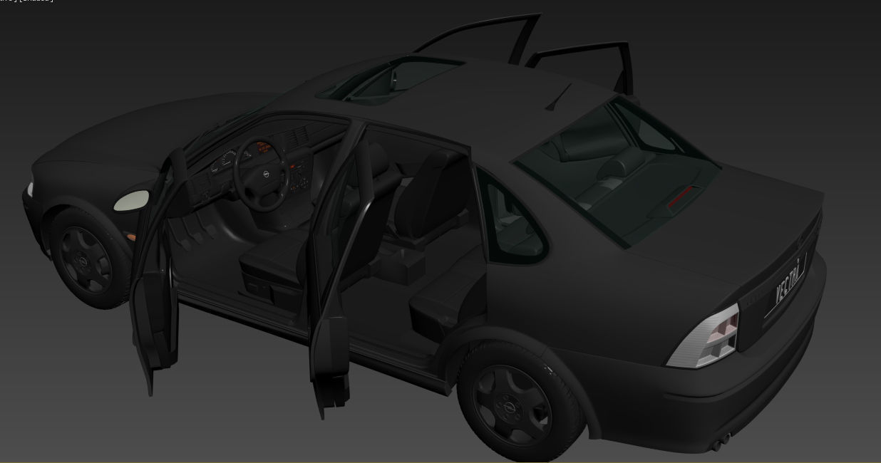 Opel Vectra B Sedan Facelift 3D model | CGTrader