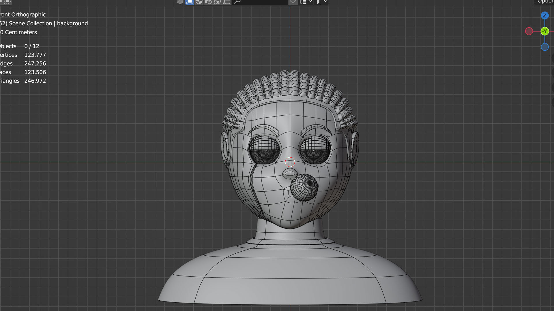 Stylized NFT Character 3D model | CGTrader