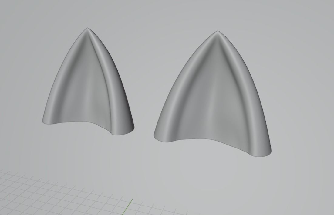 Pony Ears 3D model 3D printable | CGTrader