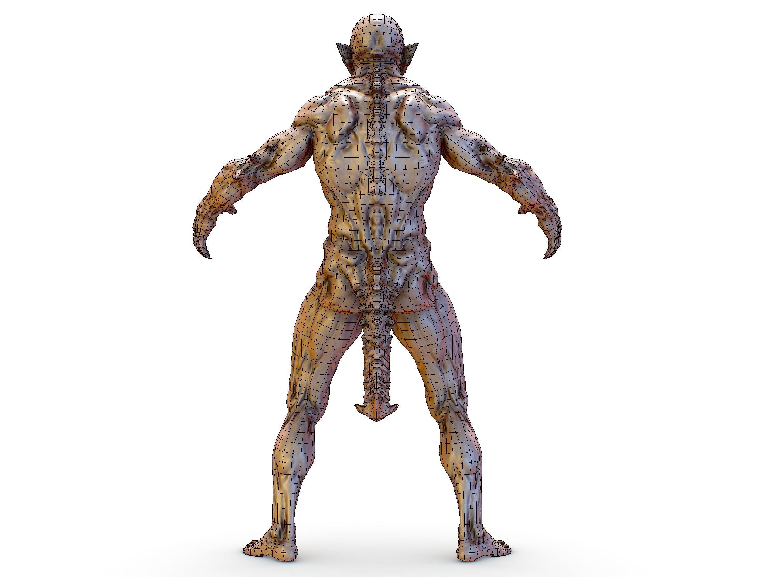 3D model LowPoly Monster Vampire IMP Succube VR / AR / low-poly | CGTrader