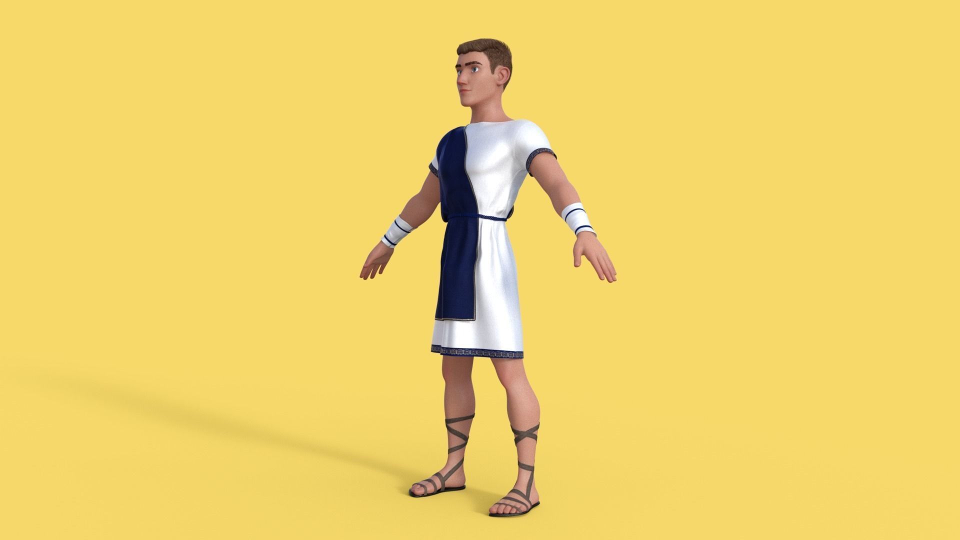 Roman Soldier Character 3D model | CGTrader