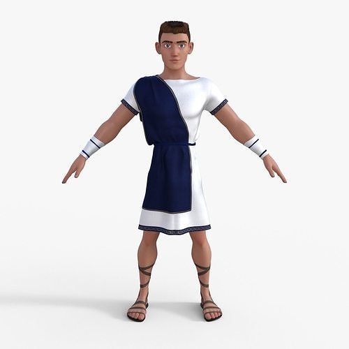 Roman Soldier Character 3D model | CGTrader