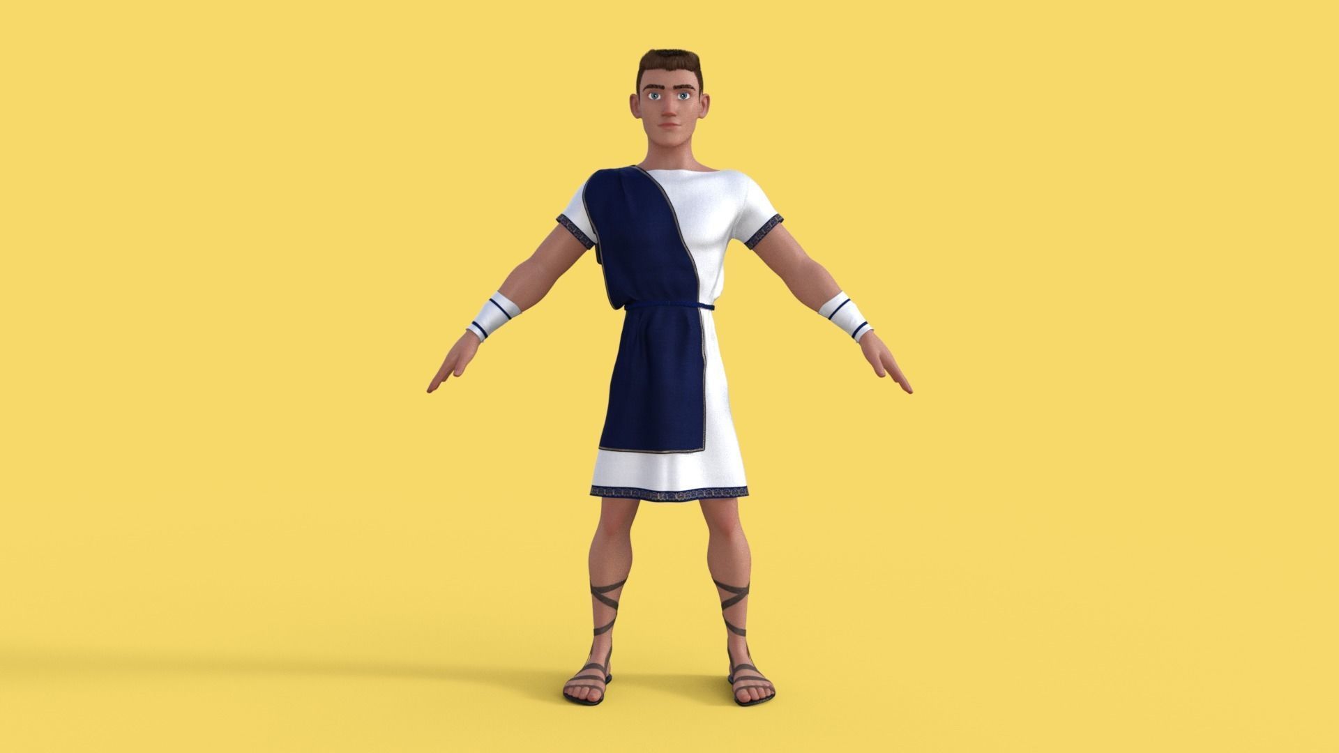 Roman Soldier Character 3D model | CGTrader