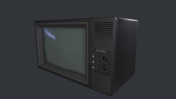 3D model Television retro 3D Model VR / AR / low-poly | CGTrader