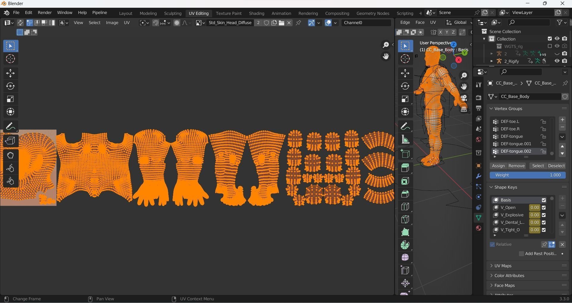 Realistic Body Builder character men 3D model rigged | CGTrader