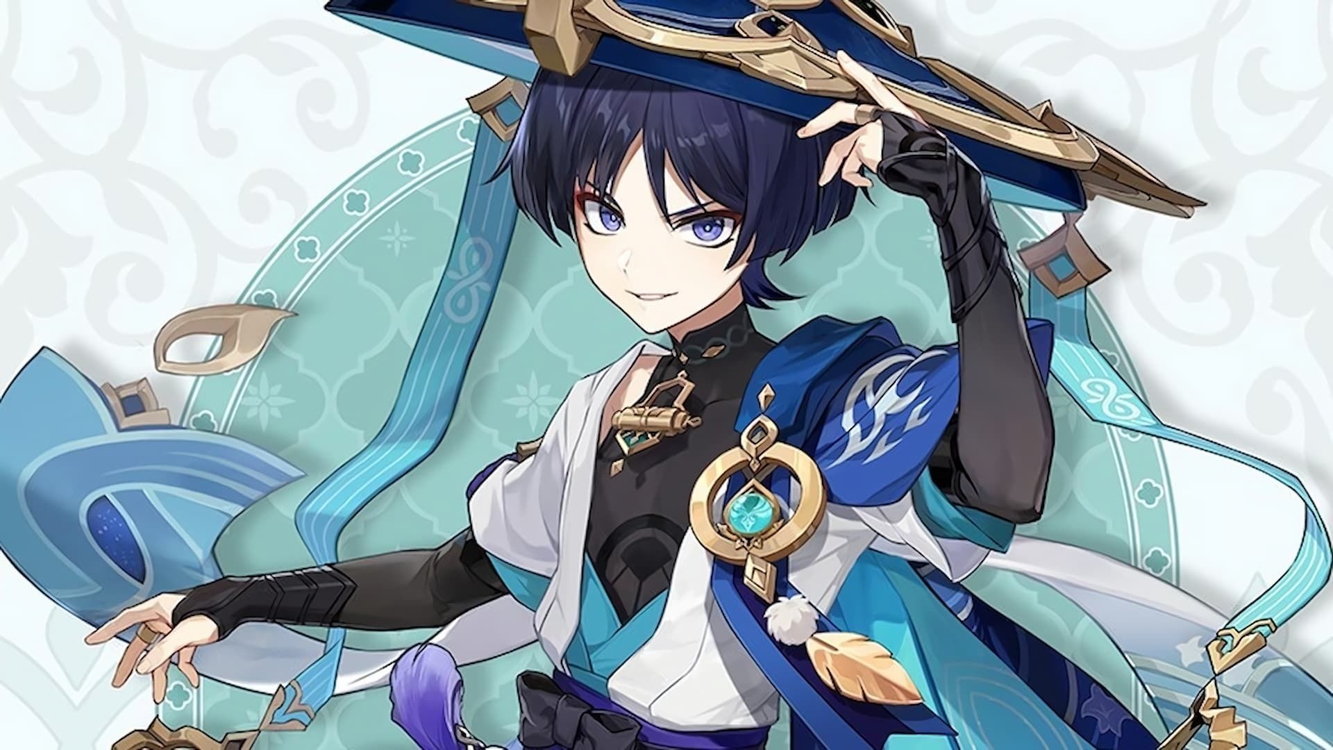 Genshin Impact Scaramouche Wanderer Anemo Vision 3D model 3D printable ...