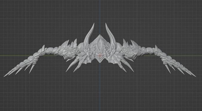 Big Draconic Bow from Lineage2 Game DB L2 3D Print Model 3D 3D model 3D ...