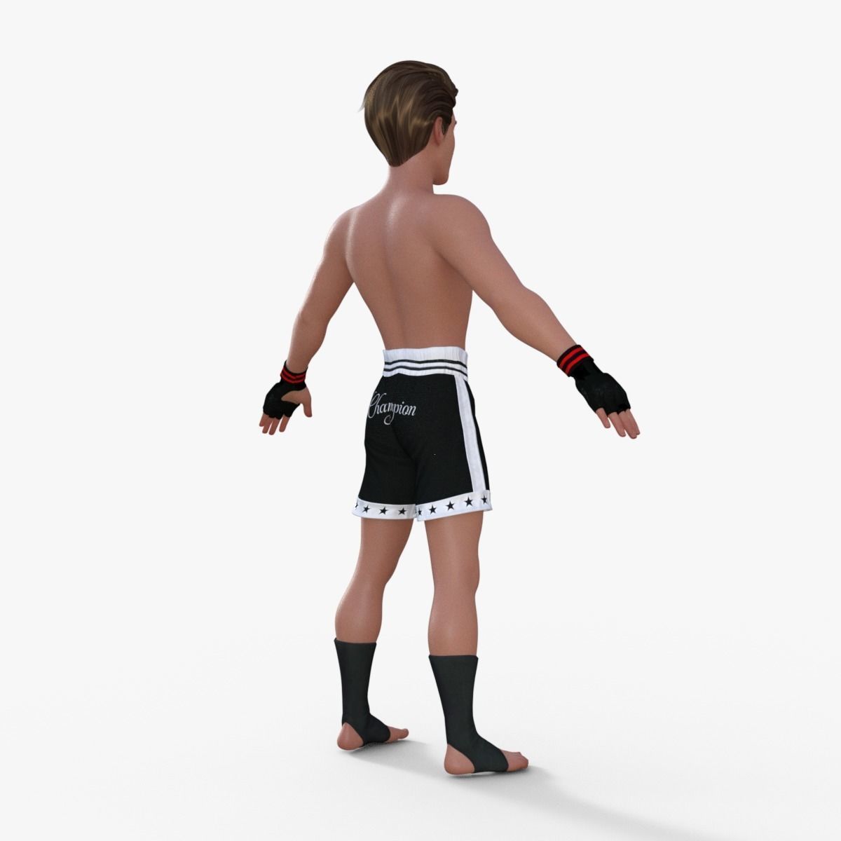 Boxer Boy Character 3D model | CGTrader