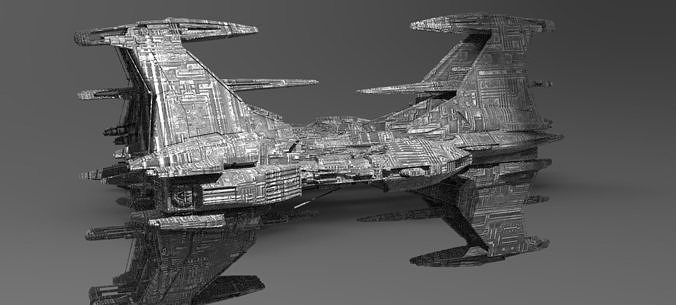 Mars Mining Tower Base 4 3D model | CGTrader