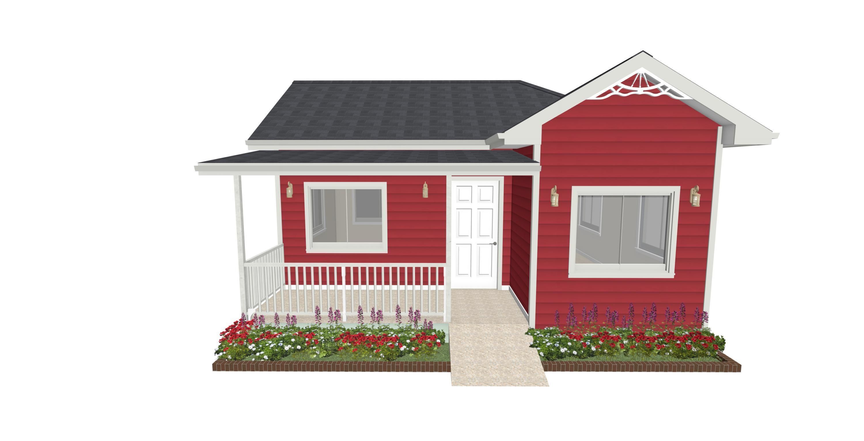SMALL HOME 3D model | CGTrader