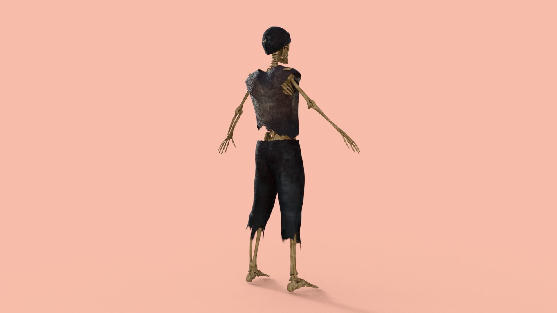 Scary Skeleton 3D model | CGTrader