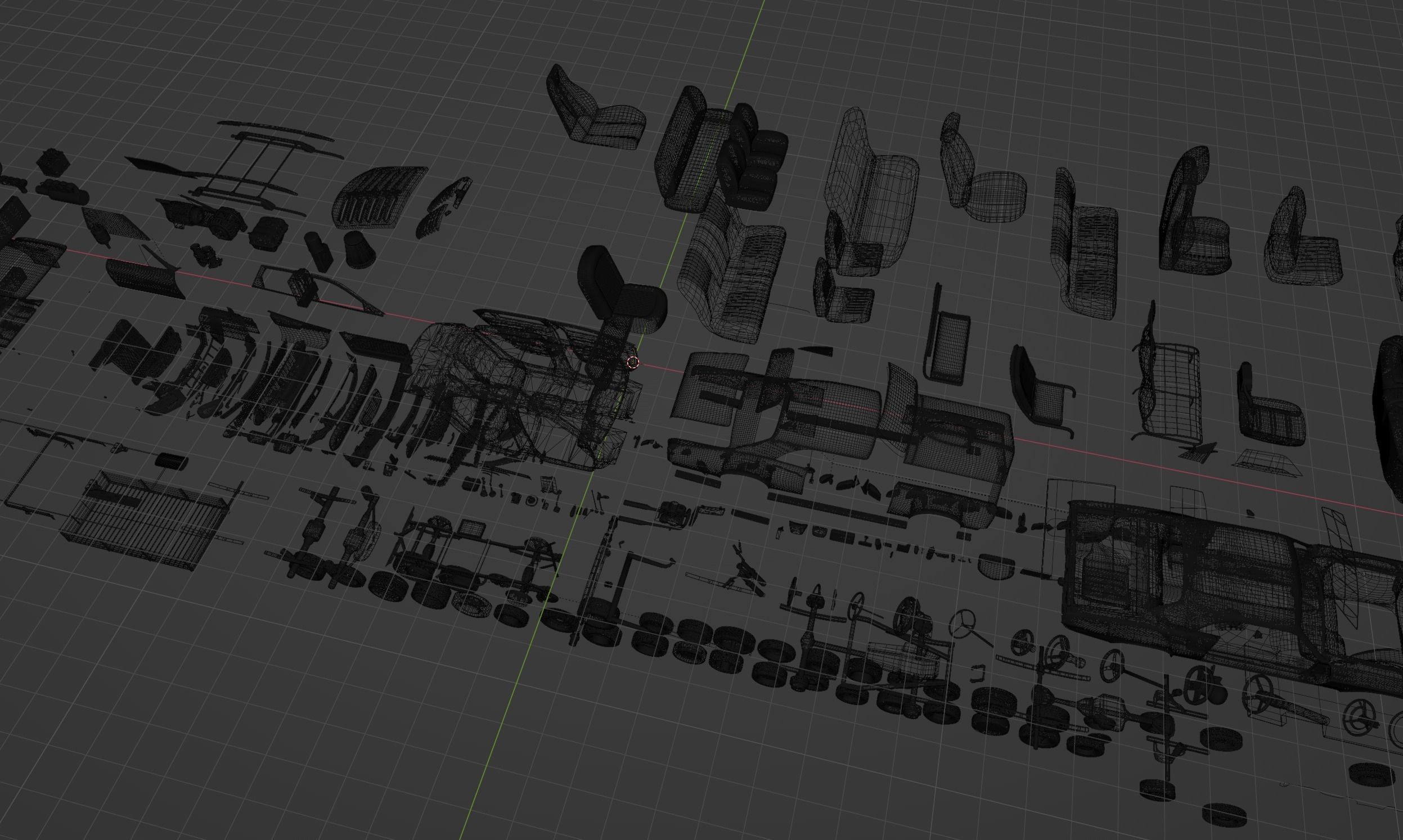 Vehicle Kitbash 3D model | CGTrader