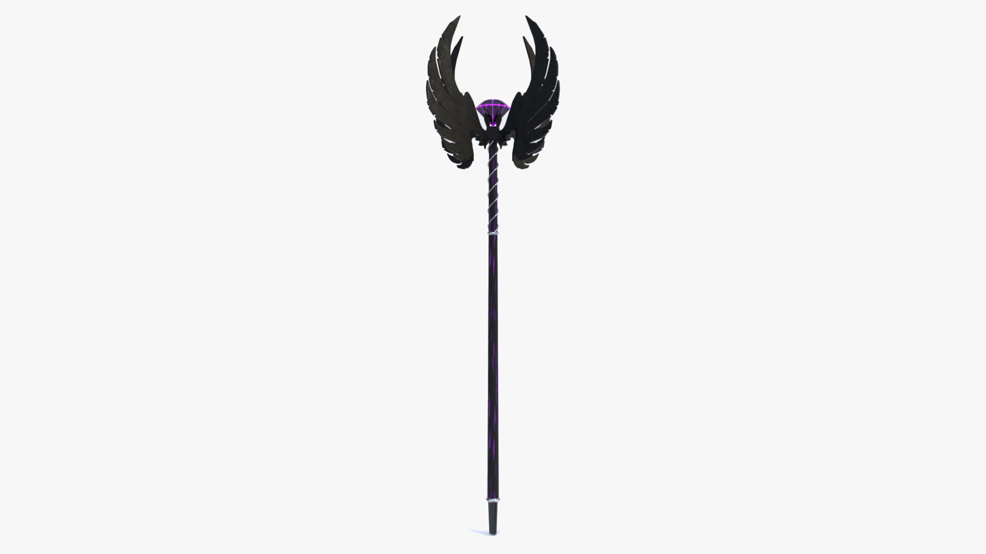 3D model Dark Staff VR / AR / low-poly | CGTrader