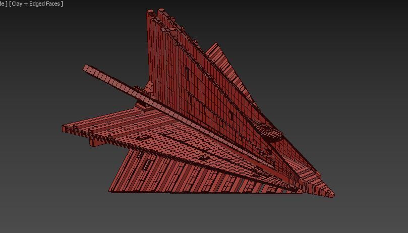 Detailed Starship 3D model scifi 3D model | CGTrader