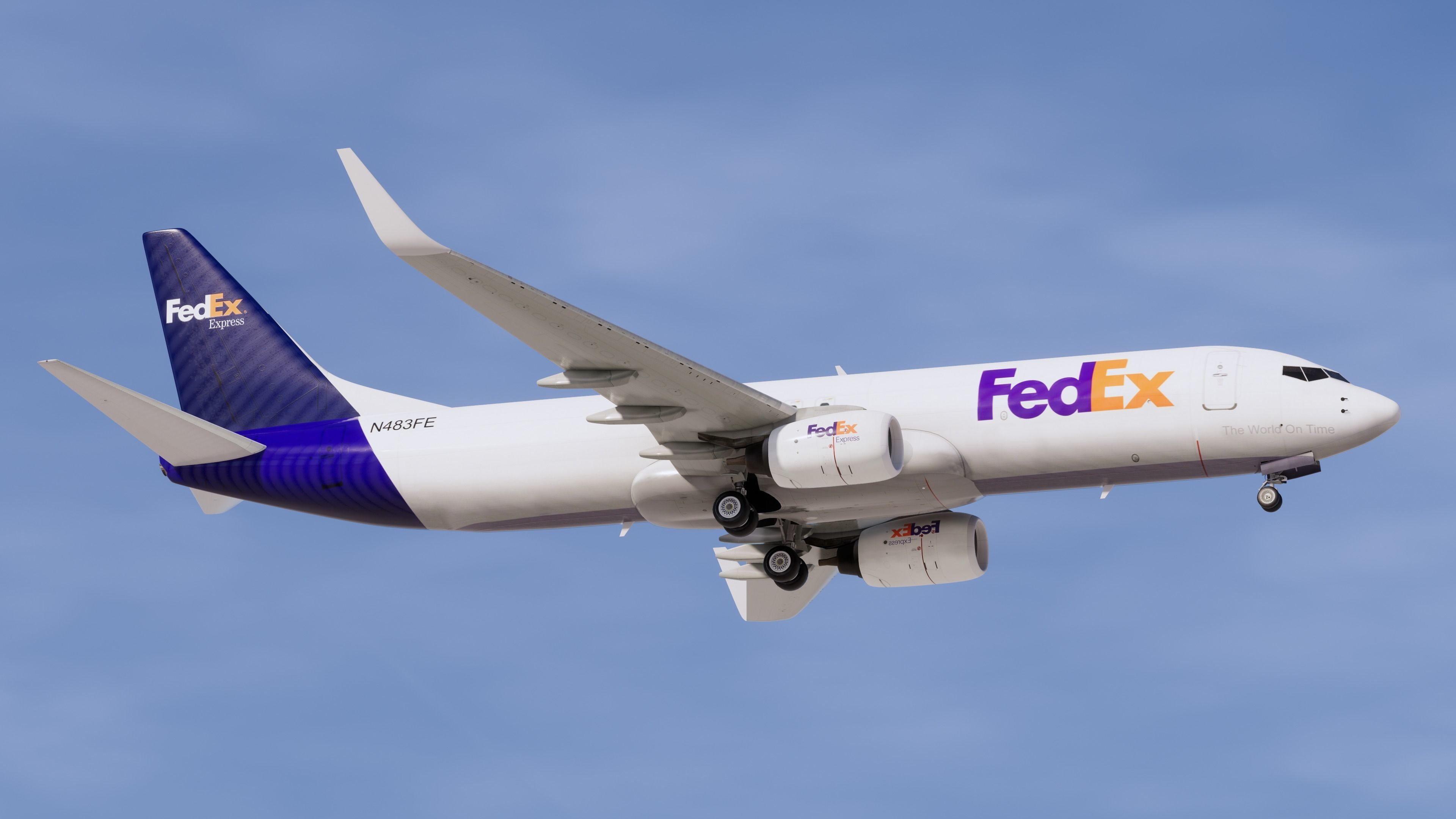 FedEx Express Boeing 737-800 3D model | CGTrader