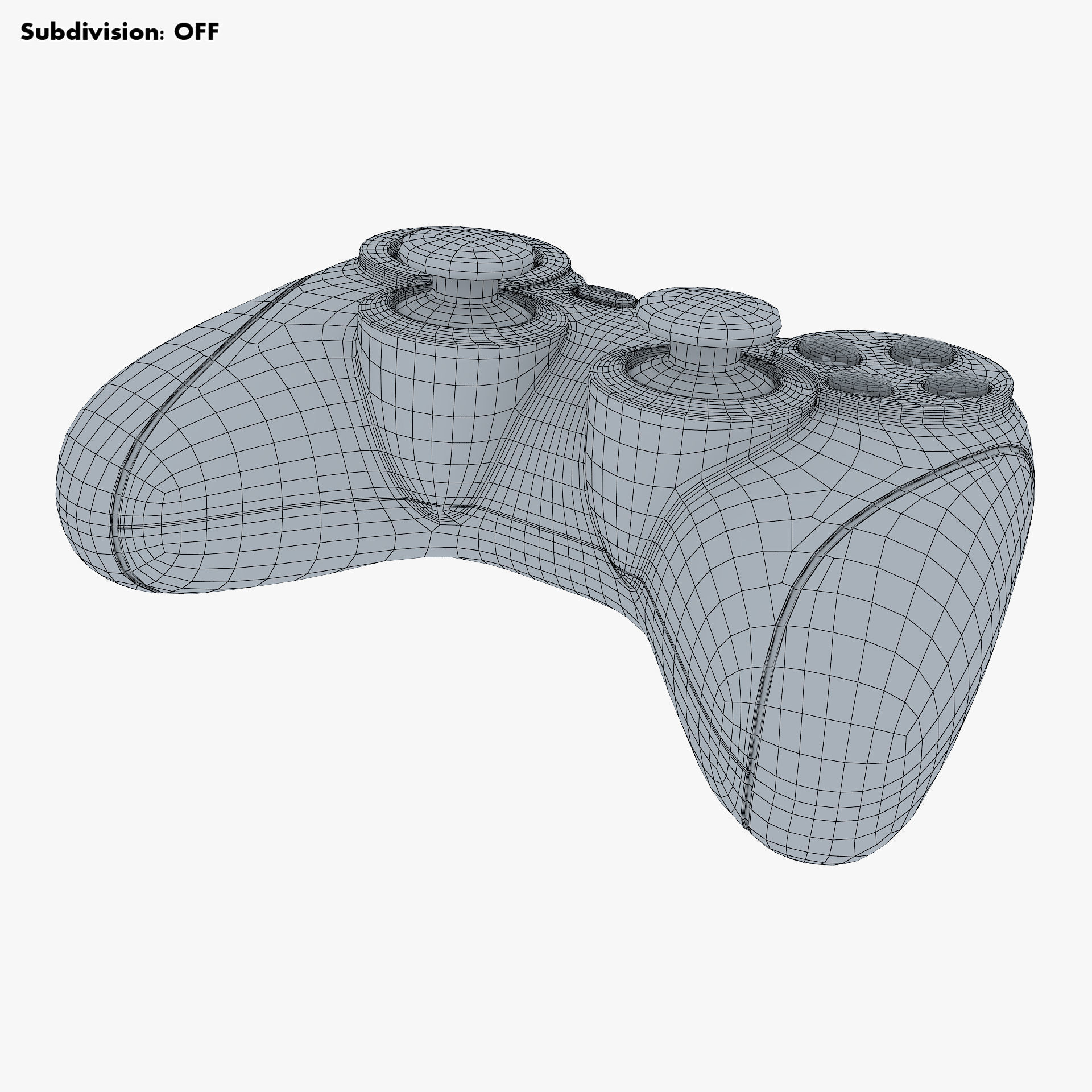 Generic Video Game Controller M 3 3D model | CGTrader