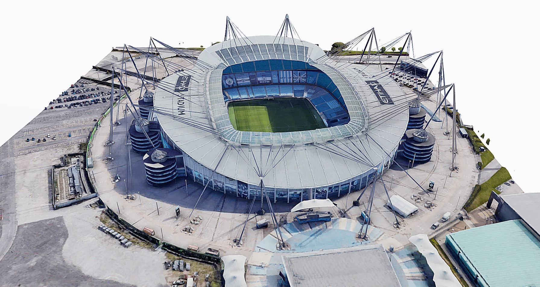 3D model Manchester City Stadium VR / AR / low-poly | CGTrader