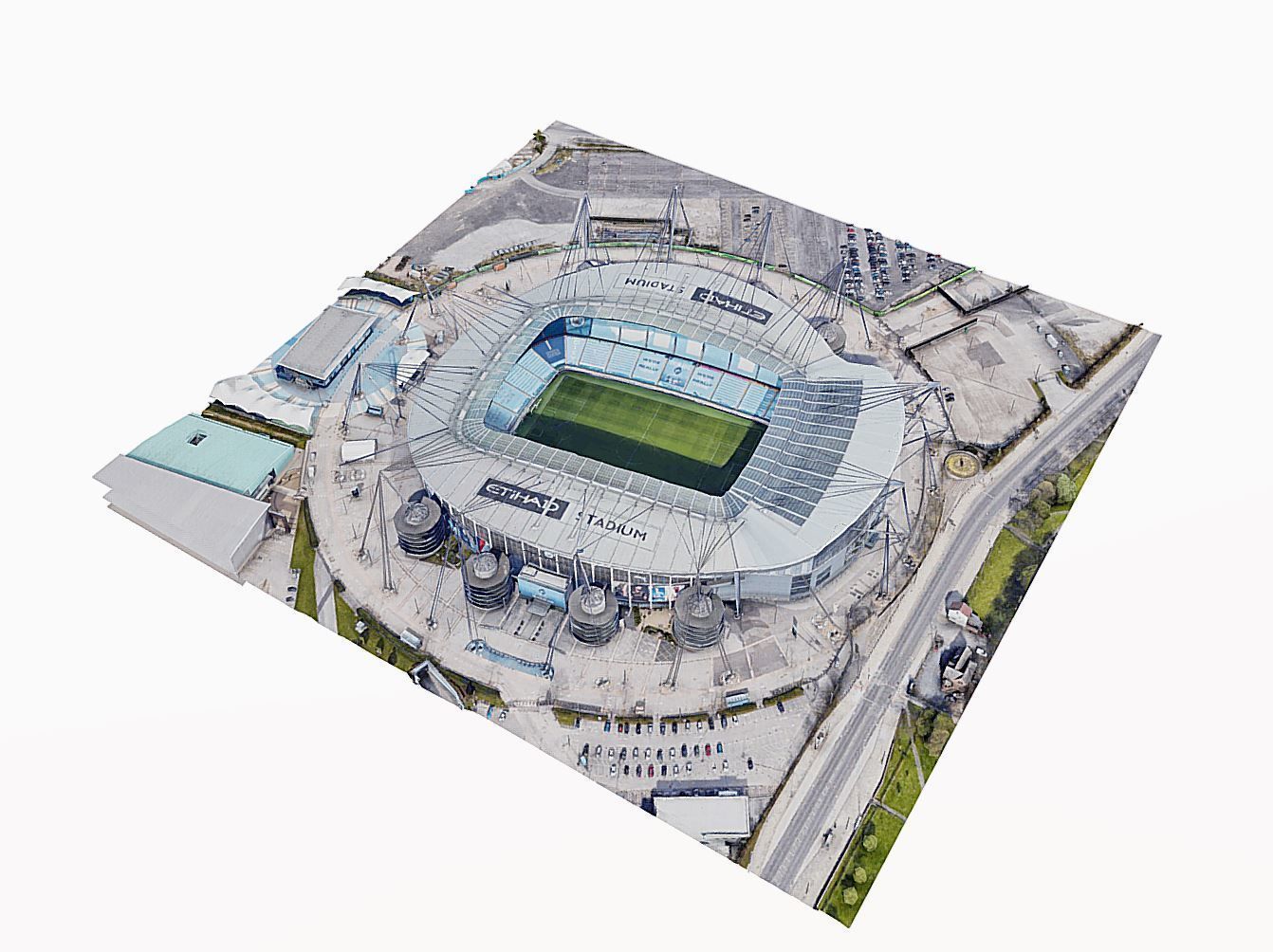 3D model Manchester City Stadium VR / AR / low-poly | CGTrader