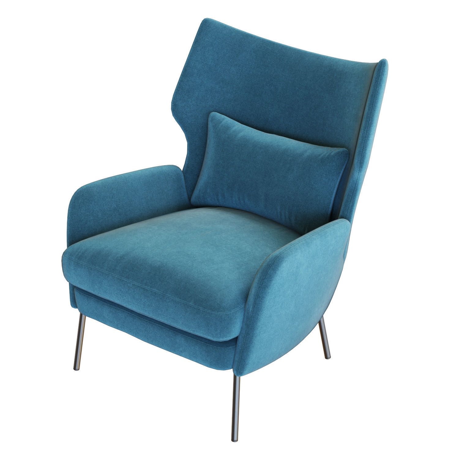 Crate and Barrel Alex Armchair 3D model | CGTrader