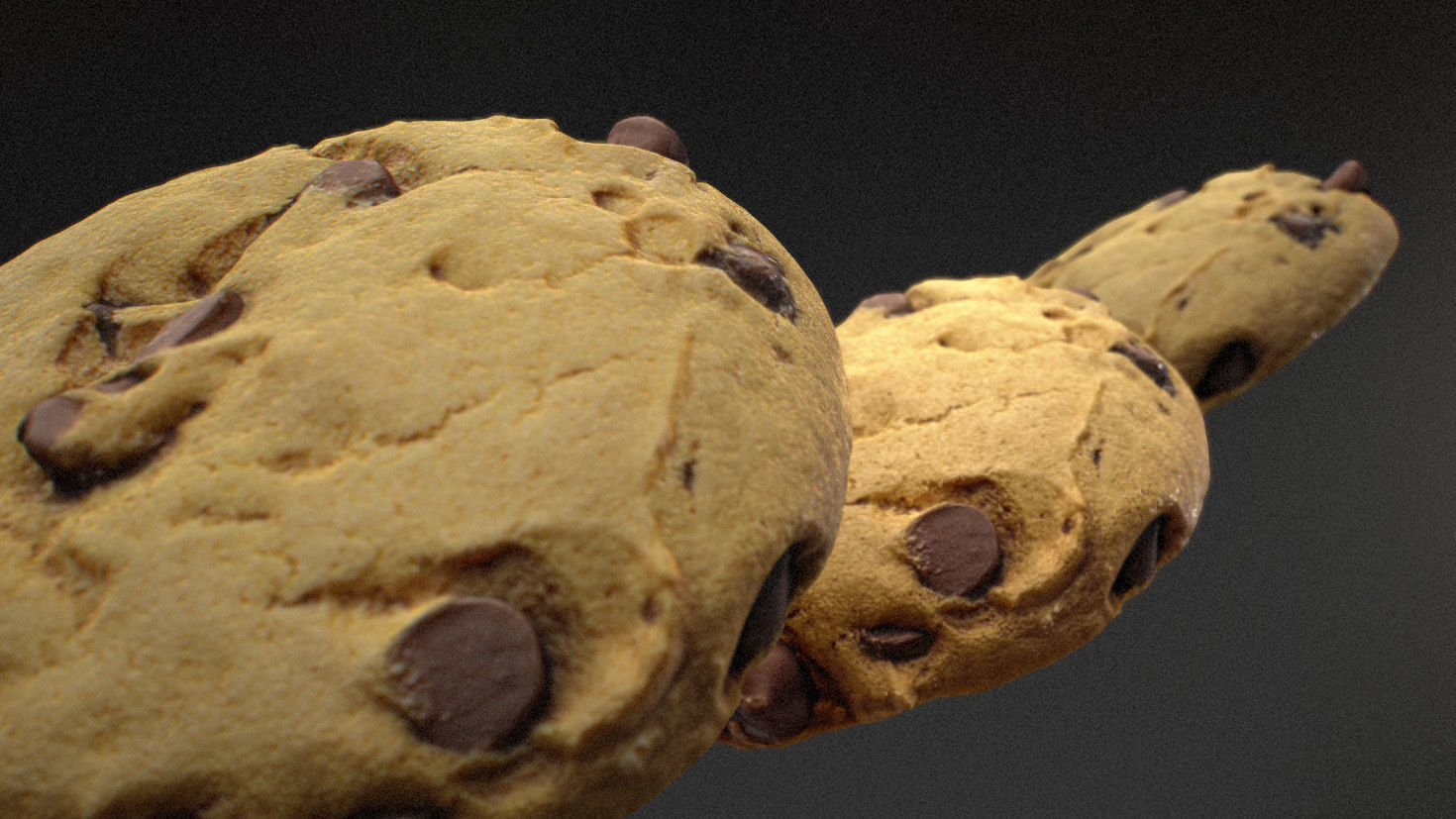 3D model UE4 - Chocolate Cookie 3D Scans - PBR Nanite and Lowpoly Props ...