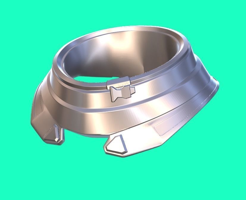 Complete ARMOR WARLOCK Cosplay Helmet IRON BANNER DESTINY 3D model 3D ...