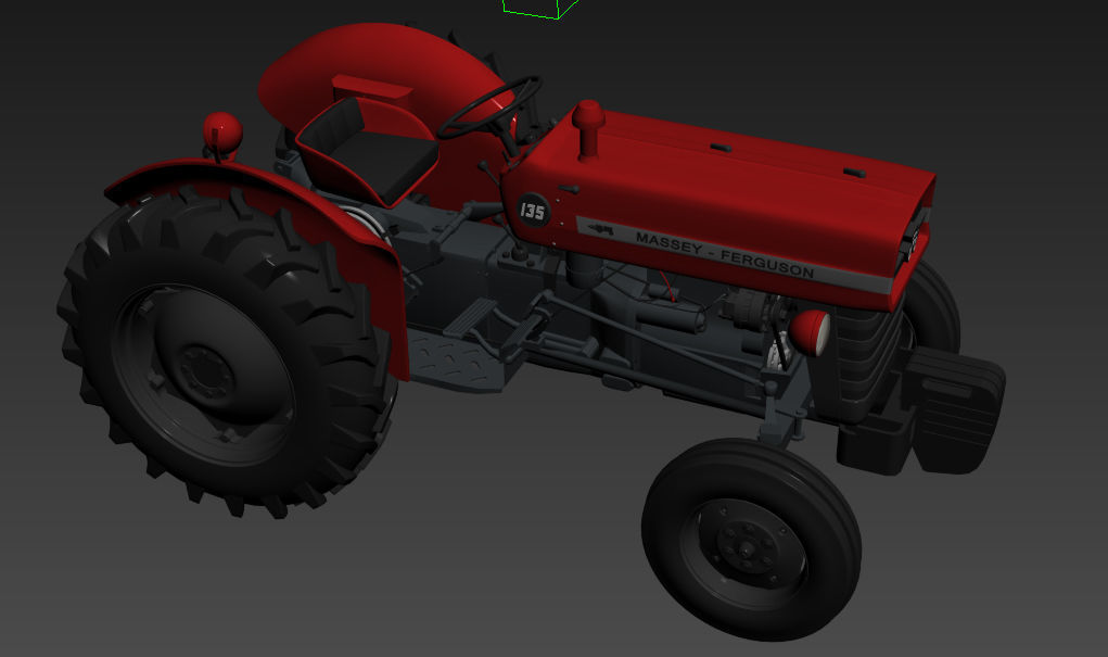Massey Ferguson 135 - 1964 3D model | CGTrader
