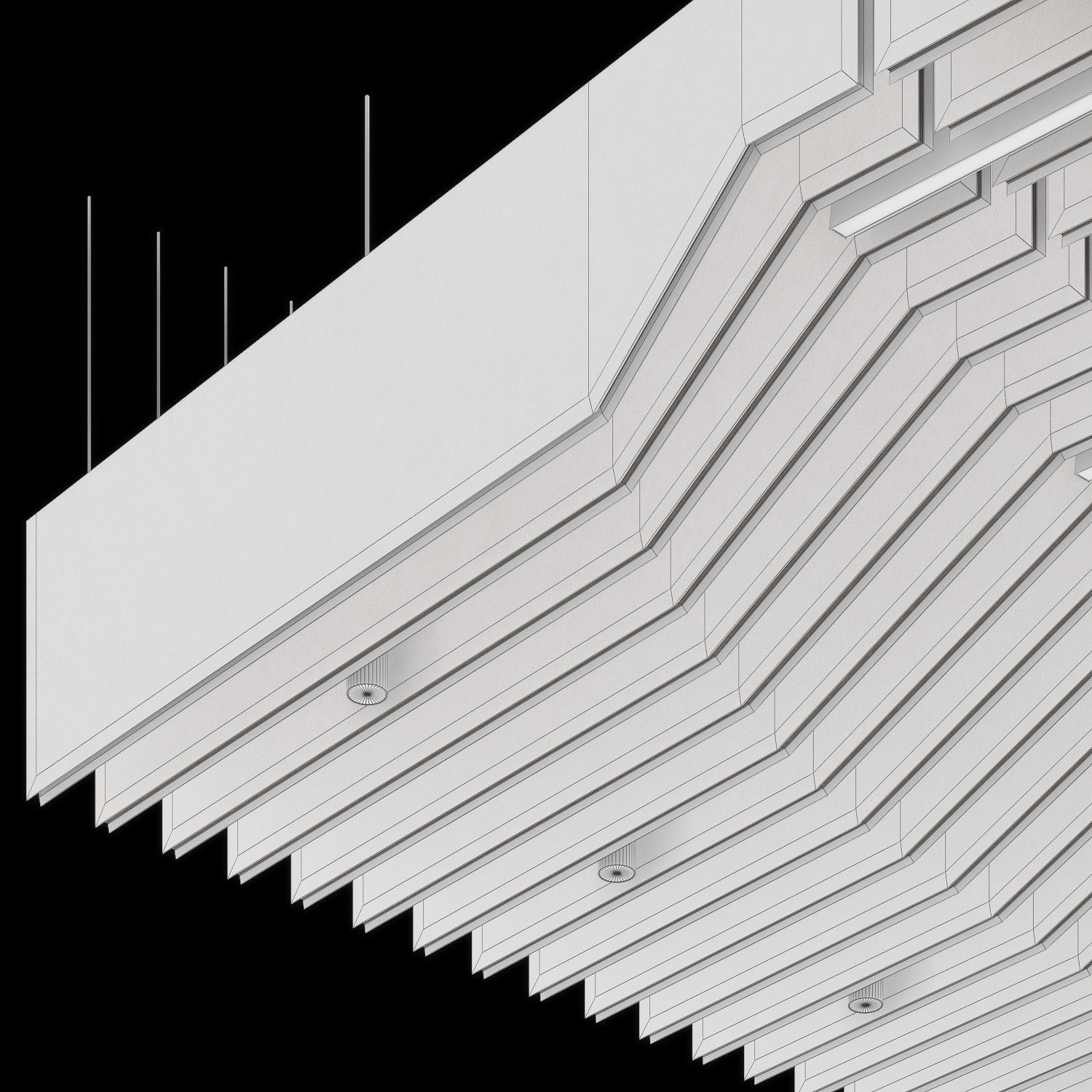 REVEAL CEILING BAFFLE 3D model | CGTrader