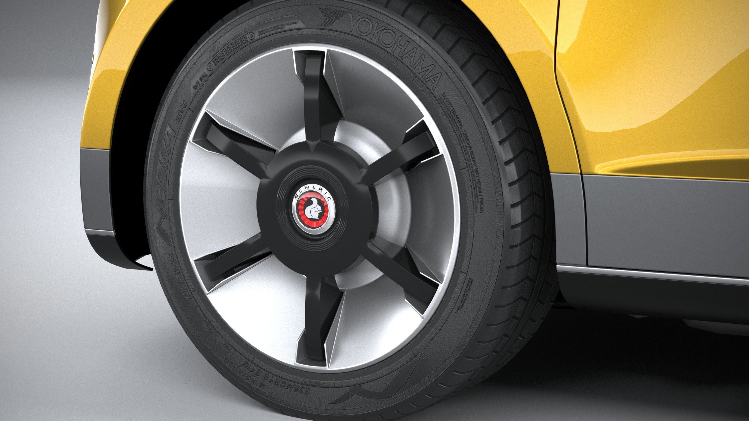 Generic Van EV v1 2023 3D model | CGTrader