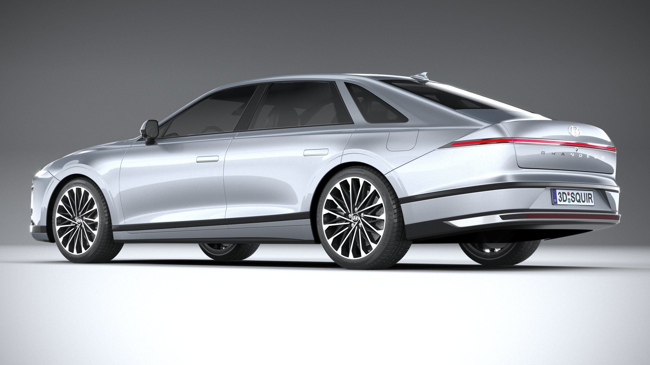 Hyundai Grandeur 2023 3D model | CGTrader