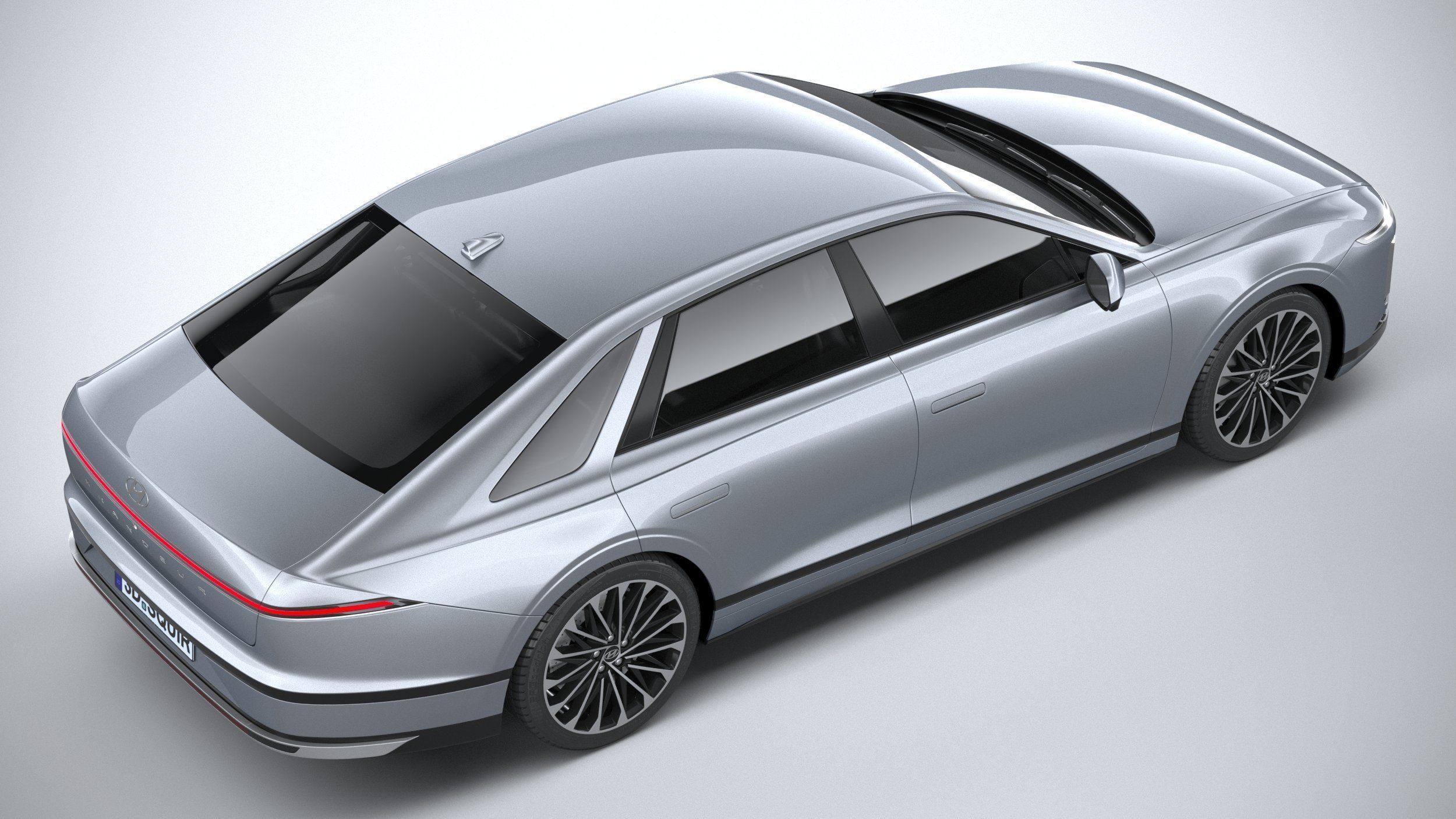 Hyundai Grandeur 2023 3D model | CGTrader