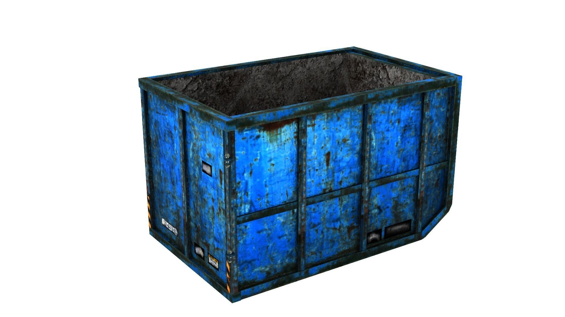 3D model Waste containers VR / AR / low-poly | CGTrader