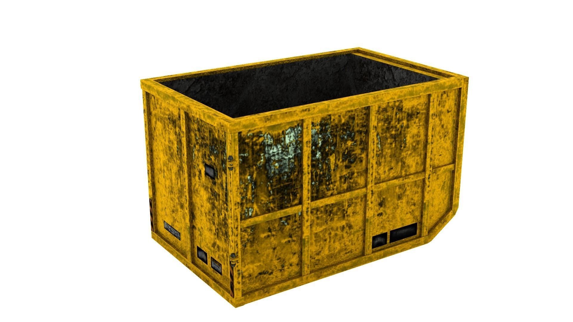 3D model Waste containers VR / AR / low-poly | CGTrader