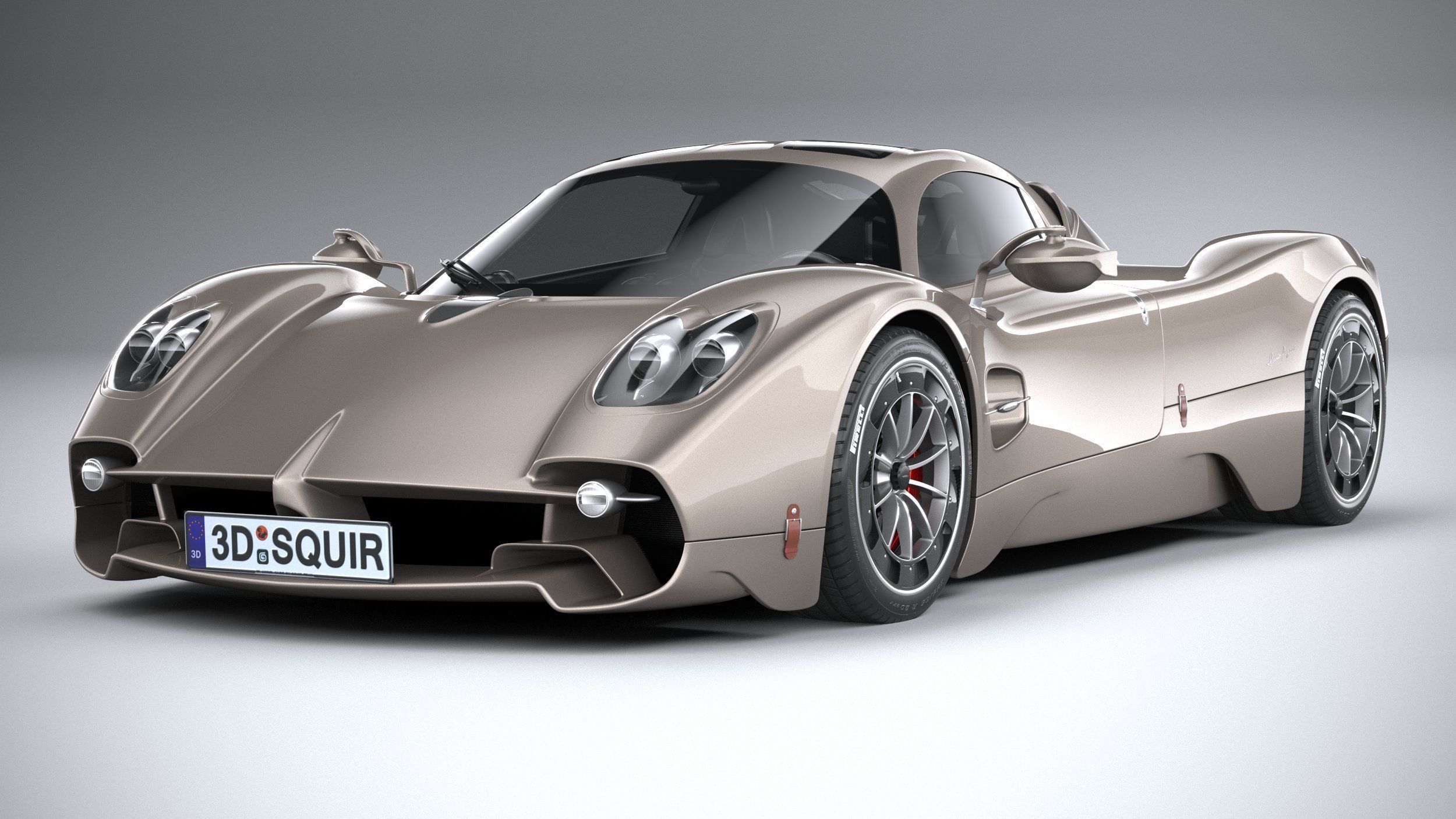Pagani Utopia 2023 3D model | CGTrader