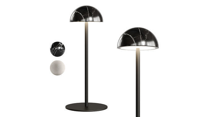 Dussa S1307 Table Lamp by Aromas 3D model | CGTrader