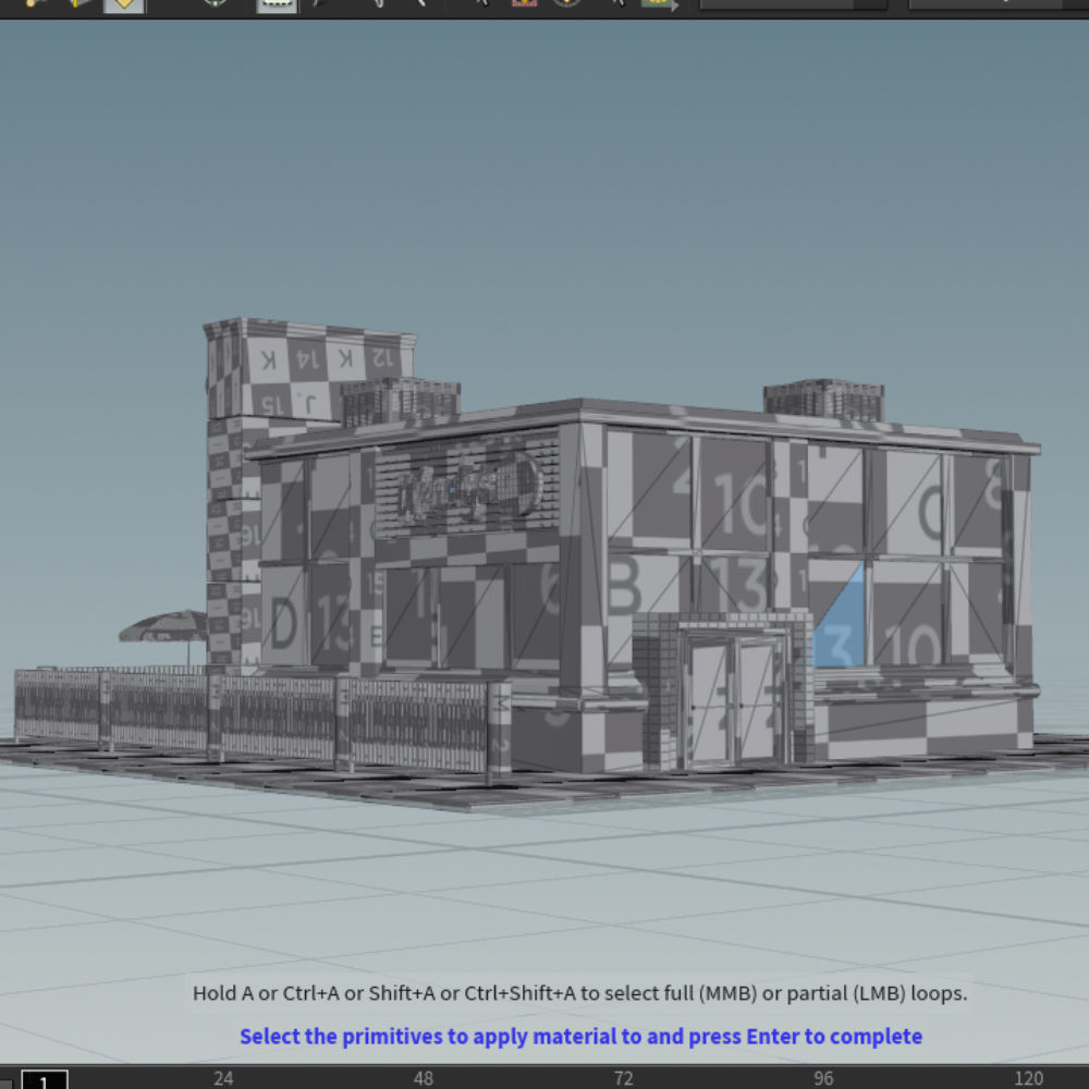 Wends fast food restaurant 3D model | CGTrader