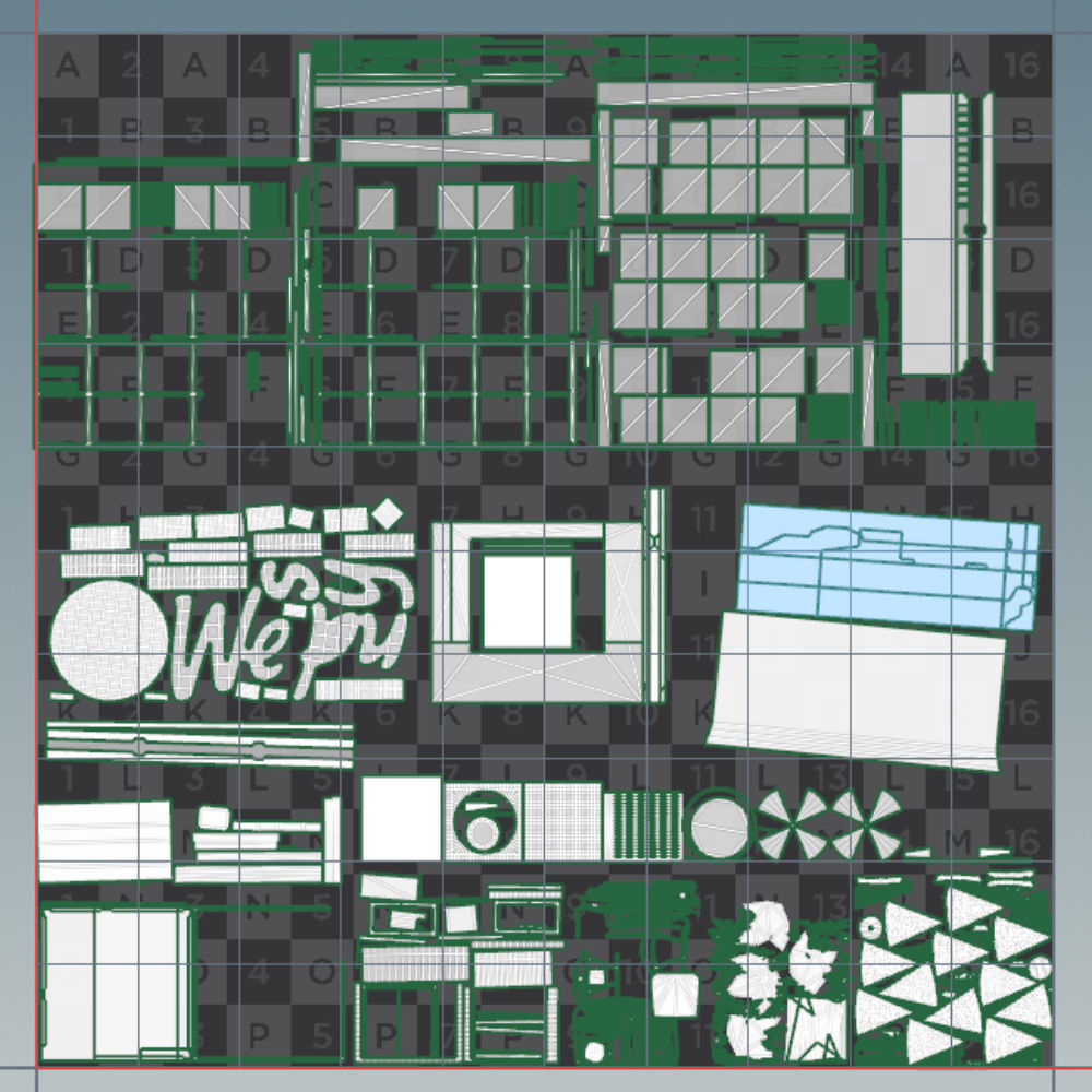 Wends fast food restaurant 3D model | CGTrader