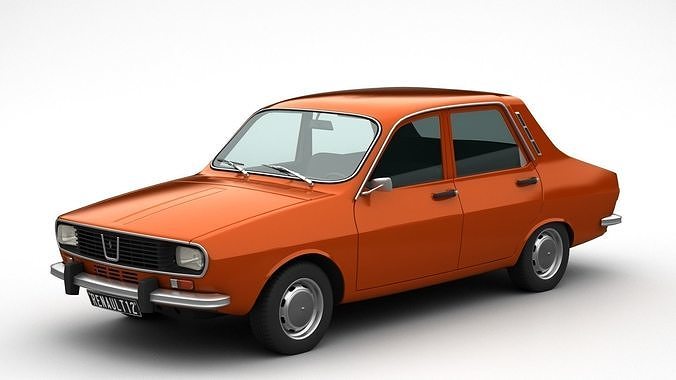 Renault 12 TL 3D model | CGTrader