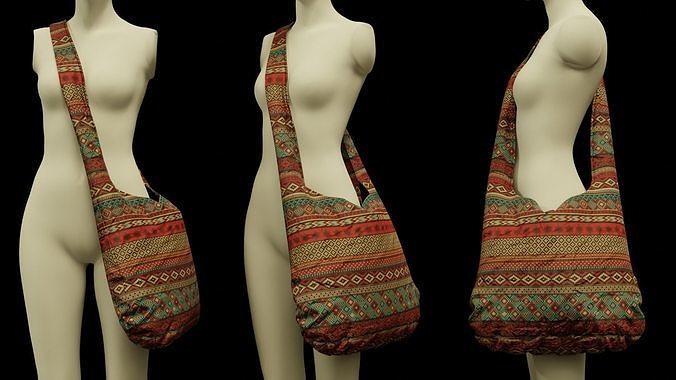 Satchel Shoulder Bag 3D model | CGTrader